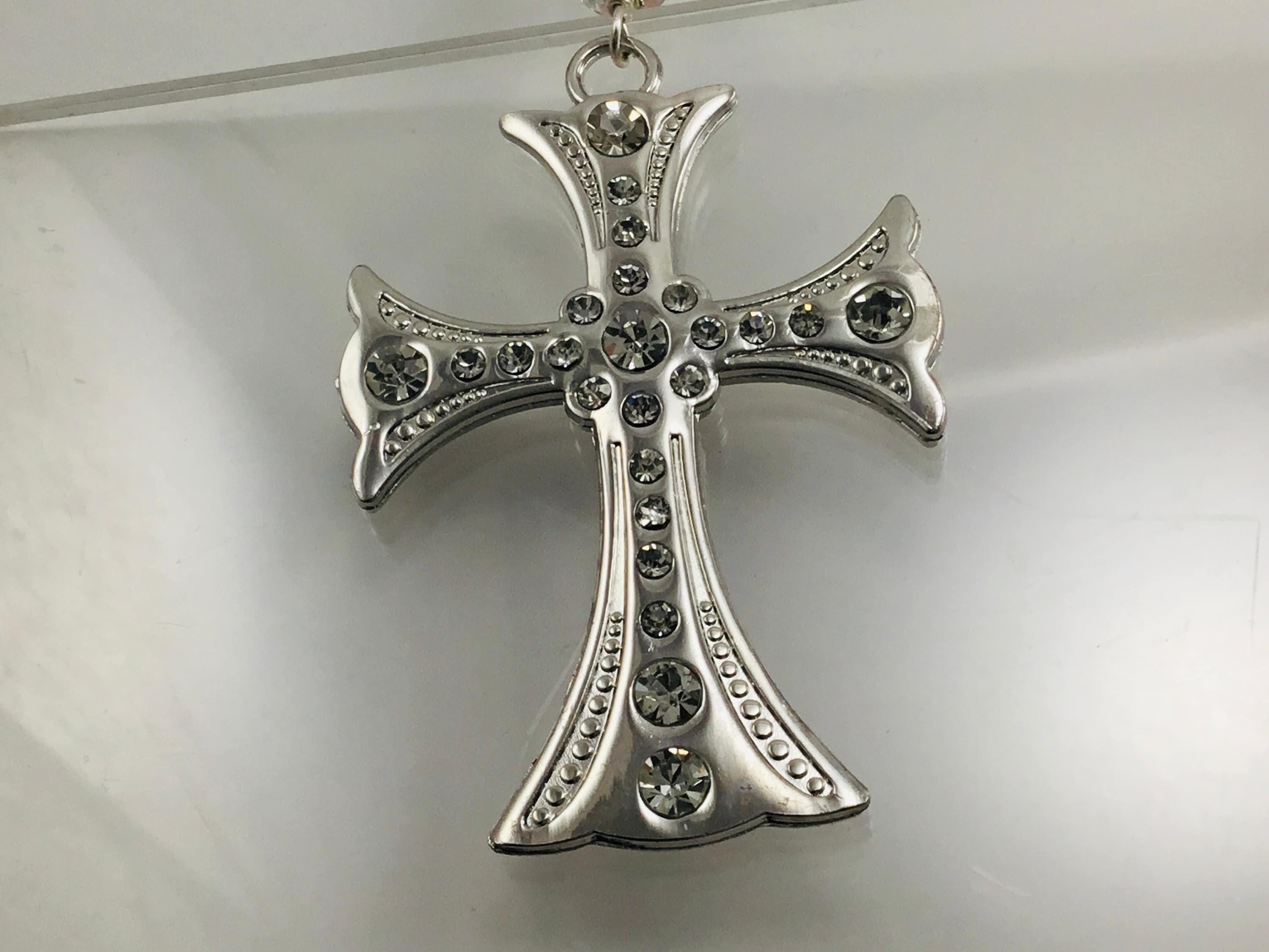 Cross Car Pendant/ Car Interior Decor/ Cross Car Rear View Mirror ...