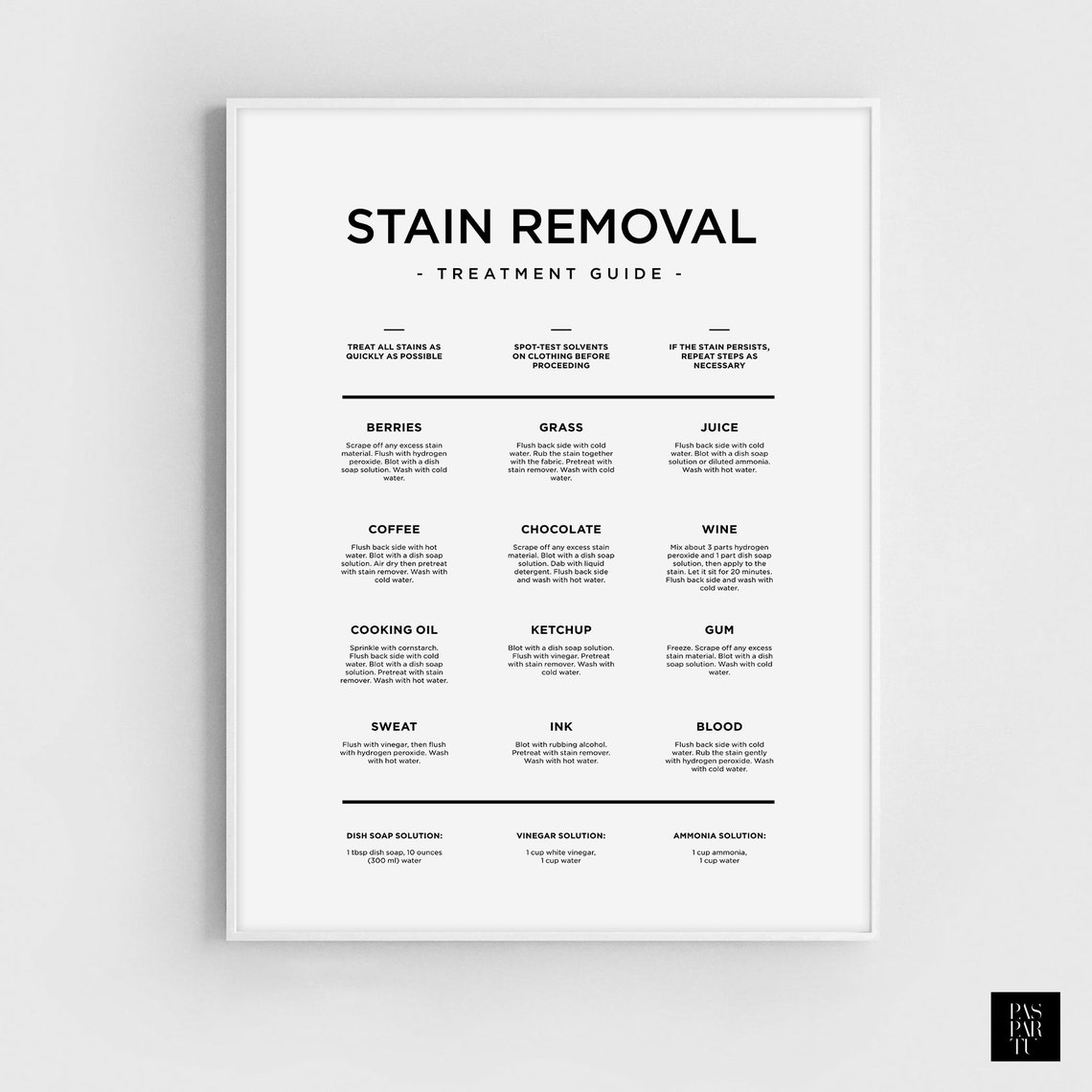 Laundry Room Guide Laundry Symbol Guide Washing Machine Signs - Etsy