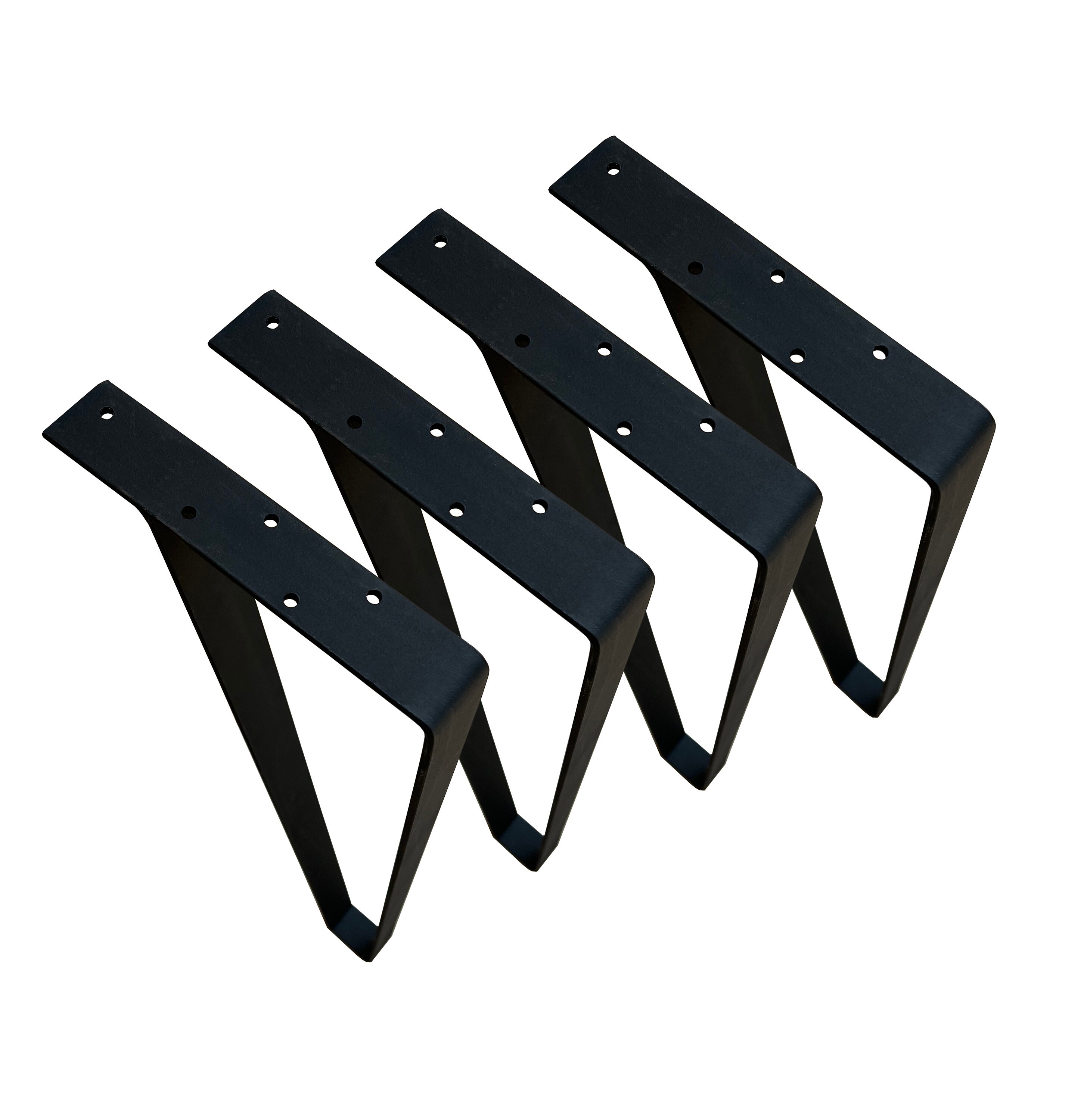 Modern Steel Table Legs: Laser Cut Metal Frame (17-28 Inch) - Etsy