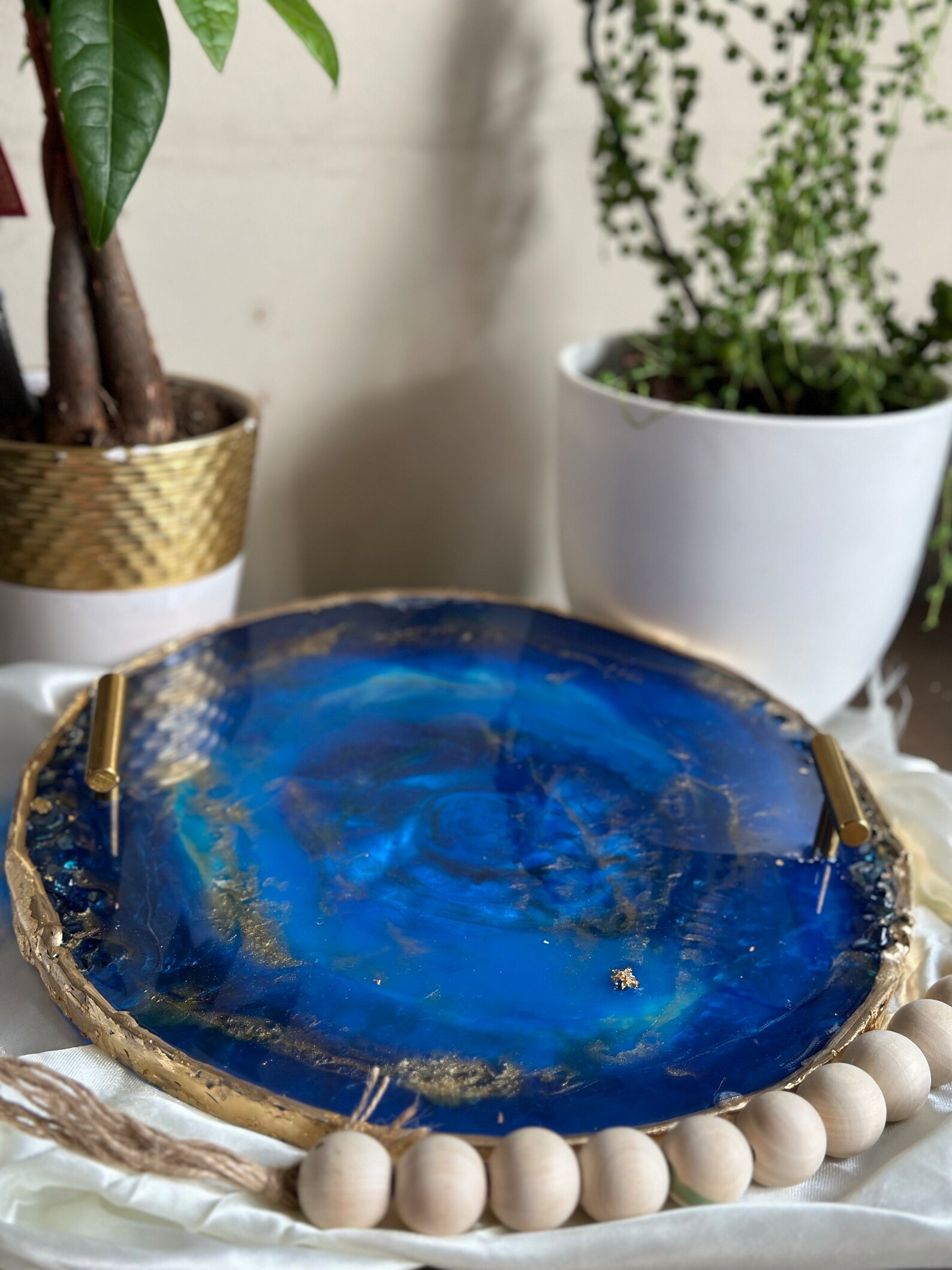 Resin Tray/ Decorative Resin Tray - Etsy