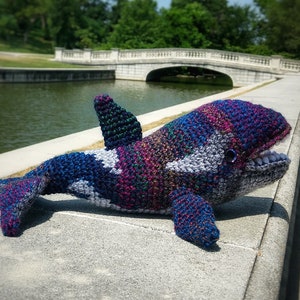 PATTERN ONLY Orca Killer Whale Sea Wolf Amigurumi Crochet - Etsy