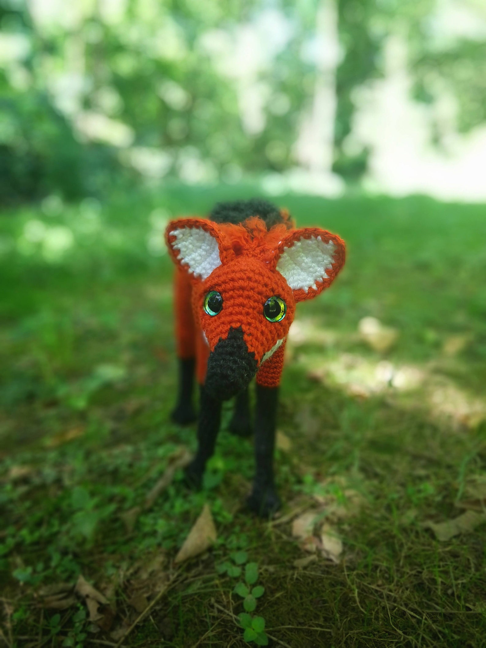 PATTERN ONLY Maned Wolf Amigurumi Crochet - Etsy