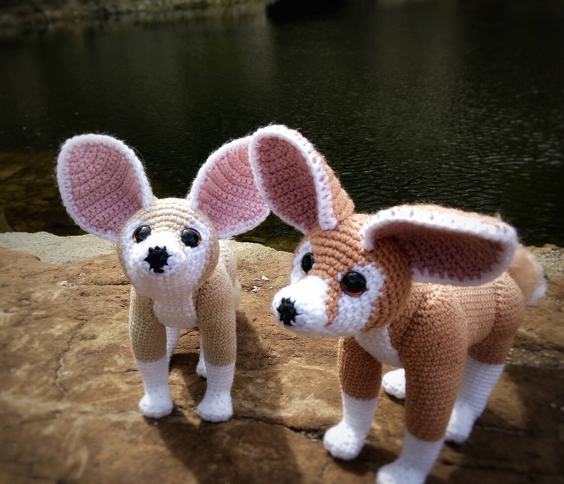 PATTERN ONLY Fennec Fox Amigurumi Crochet - Etsy