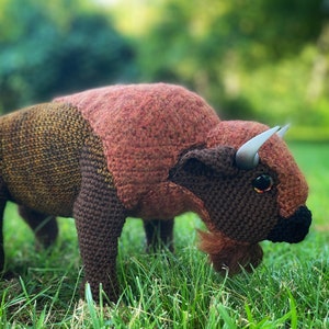 PATTERN ONLY Bison Amigurumi Crochet Buffalo - Etsy