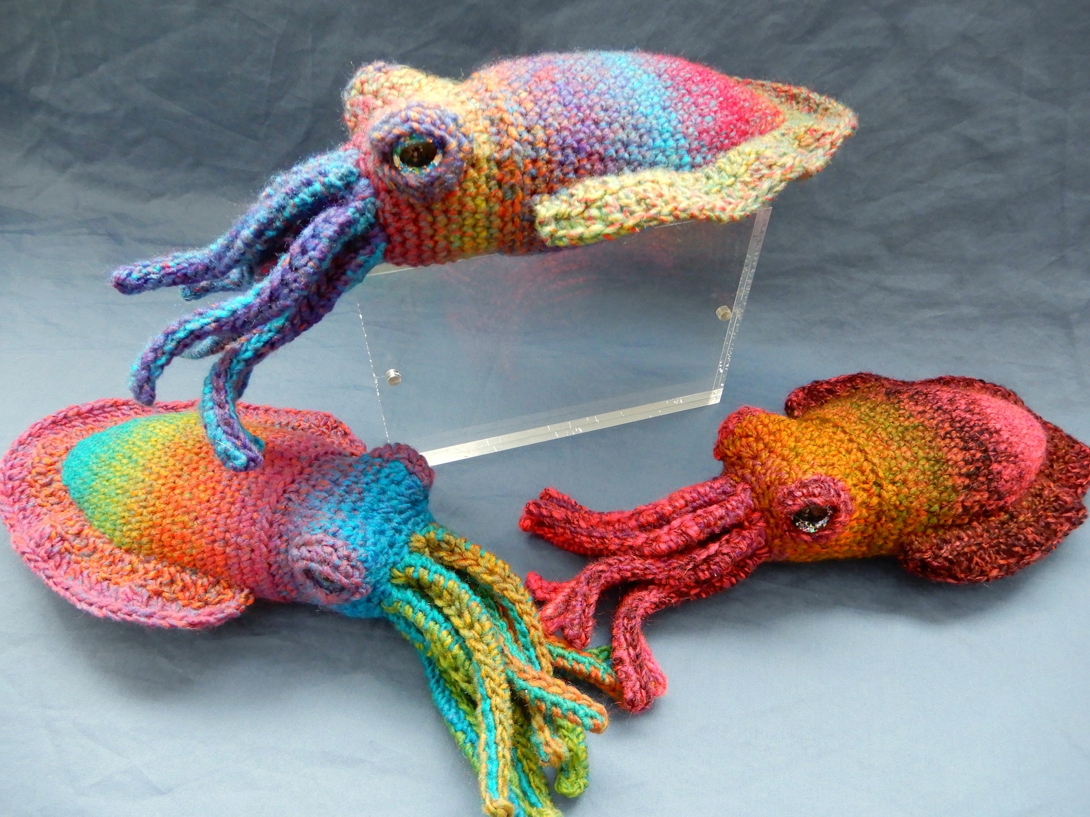 PATTERN ONLY Rainbow Cuttlefish Amigurumi PDF | Etsy