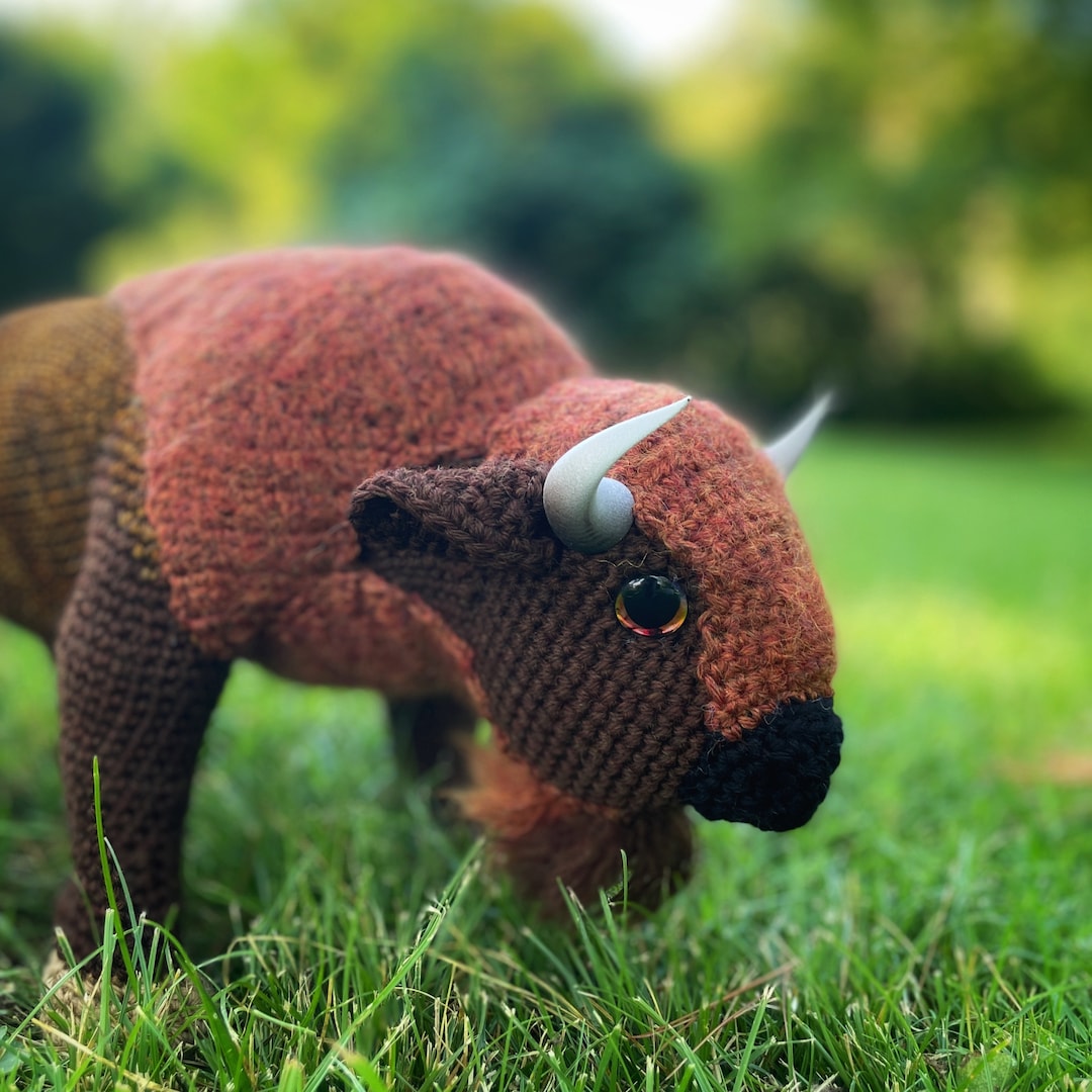 PATTERN ONLY Bison Amigurumi Crochet Buffalo - Etsy