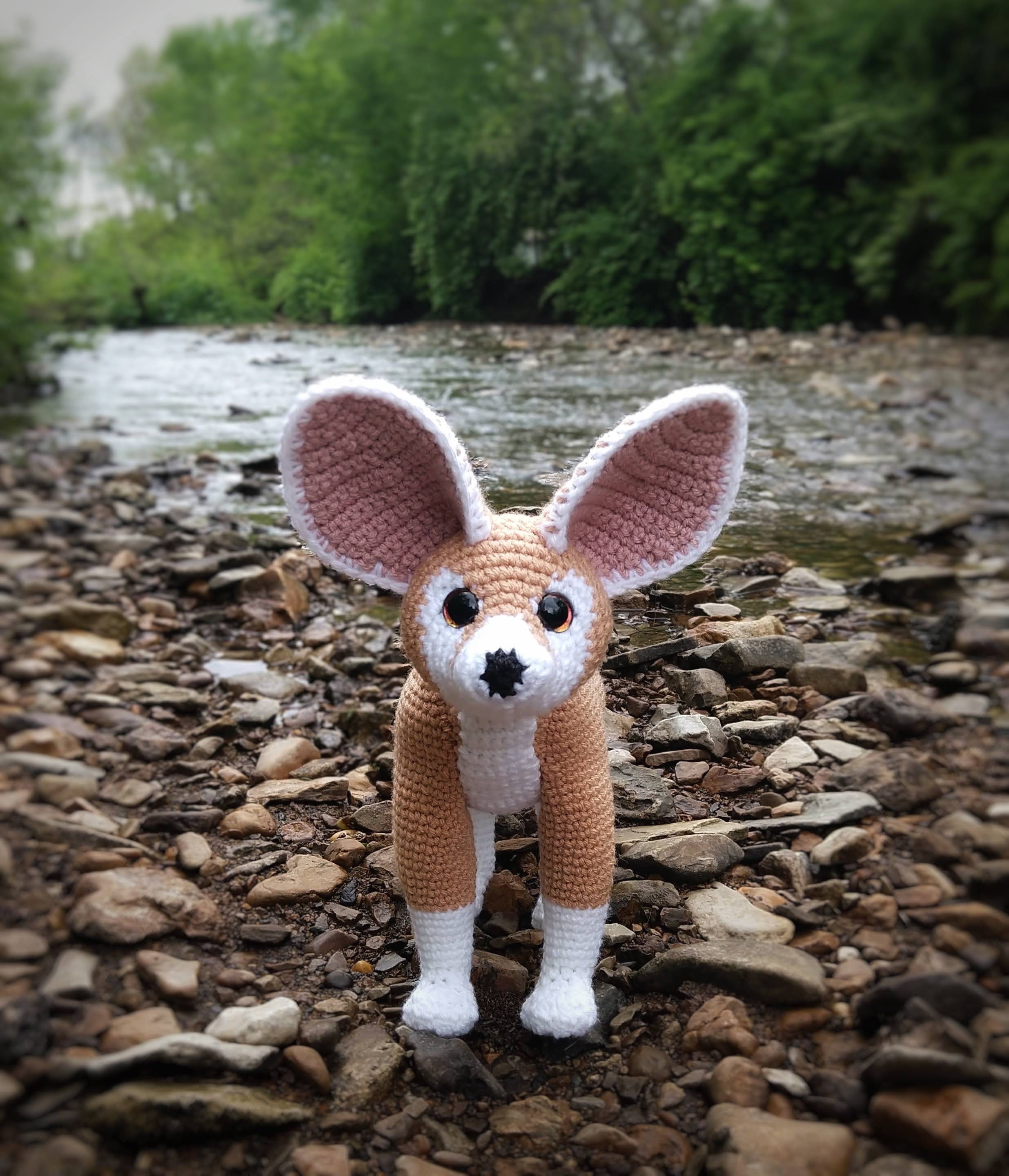 PATTERN ONLY Fennec Fox Amigurumi Crochet - Etsy