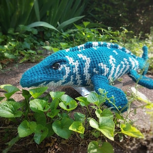 PATTERN ONLY Mosasaurus Marine Reptile Amigurumi Crochet - Etsy
