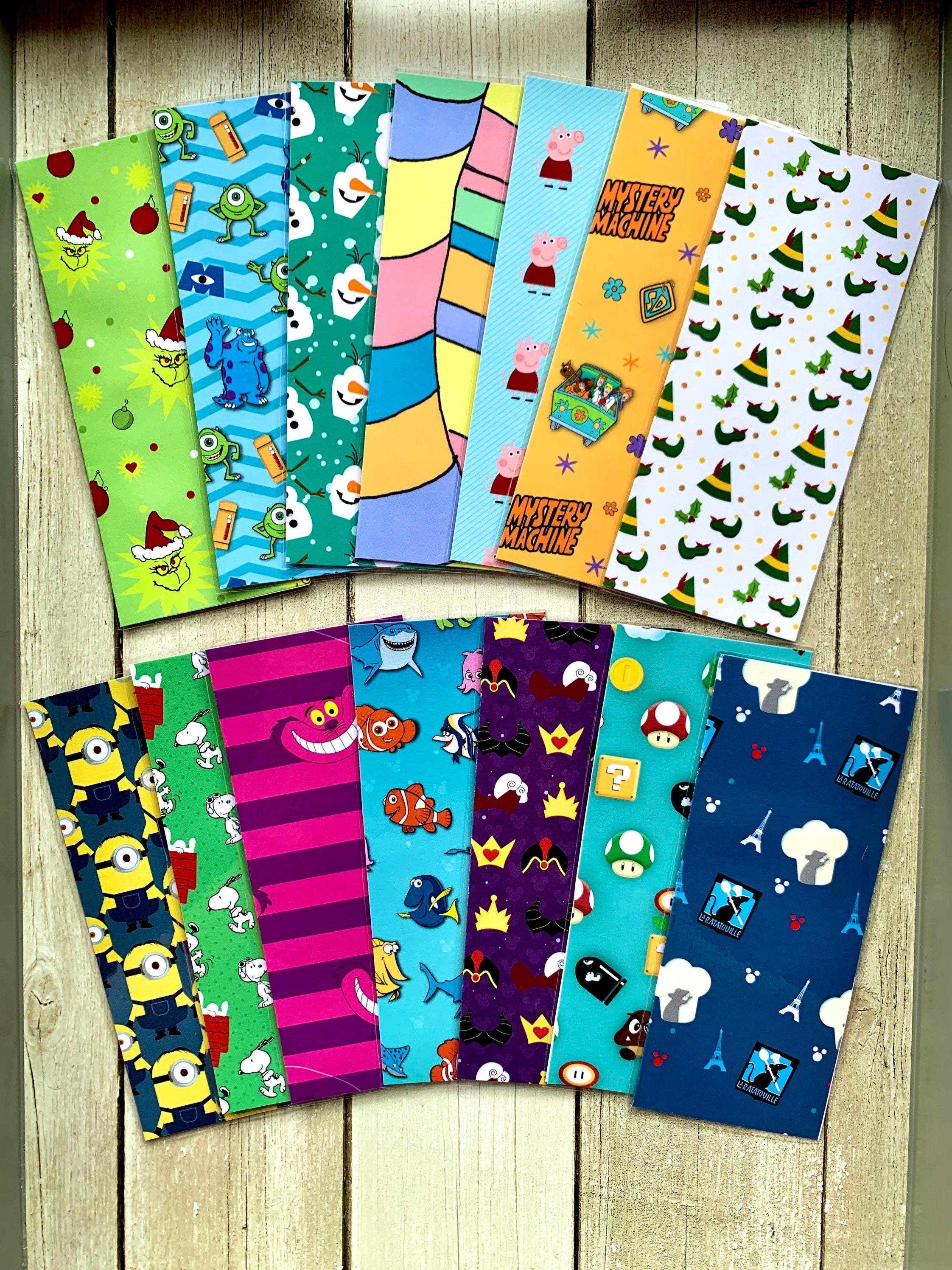 Character Bookmarks - Etsy