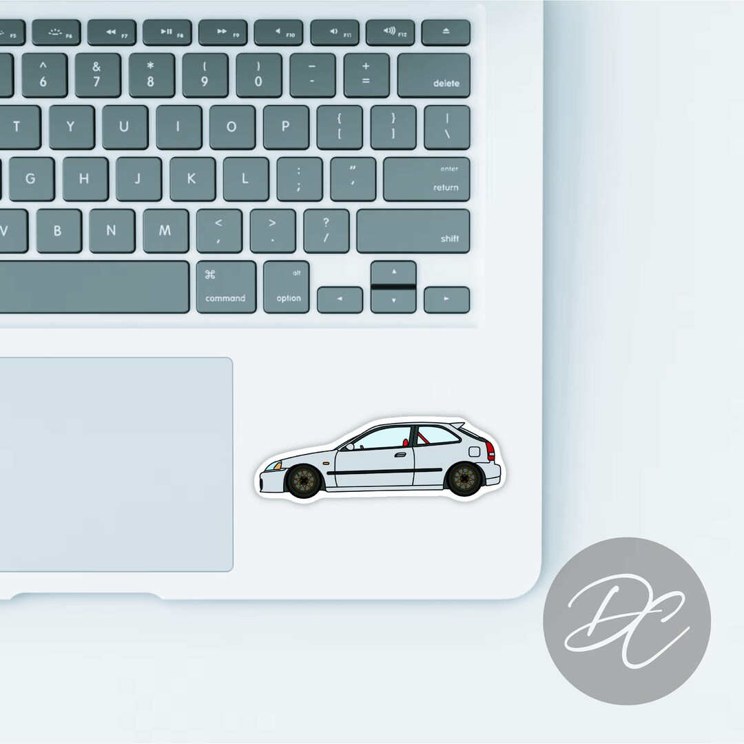 Honda Civic EK Hatch Decal – Car Window Decal | Laptop Decal | Vinyl ...