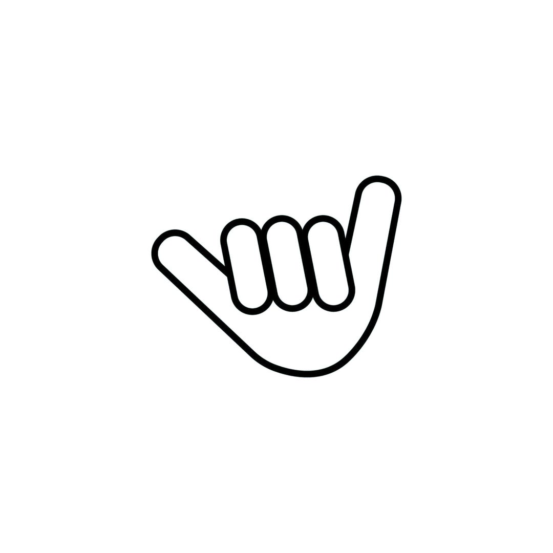 Chill Hand Decal – Custom Sticker | Die Cut | Laptop | Waterbottle ...