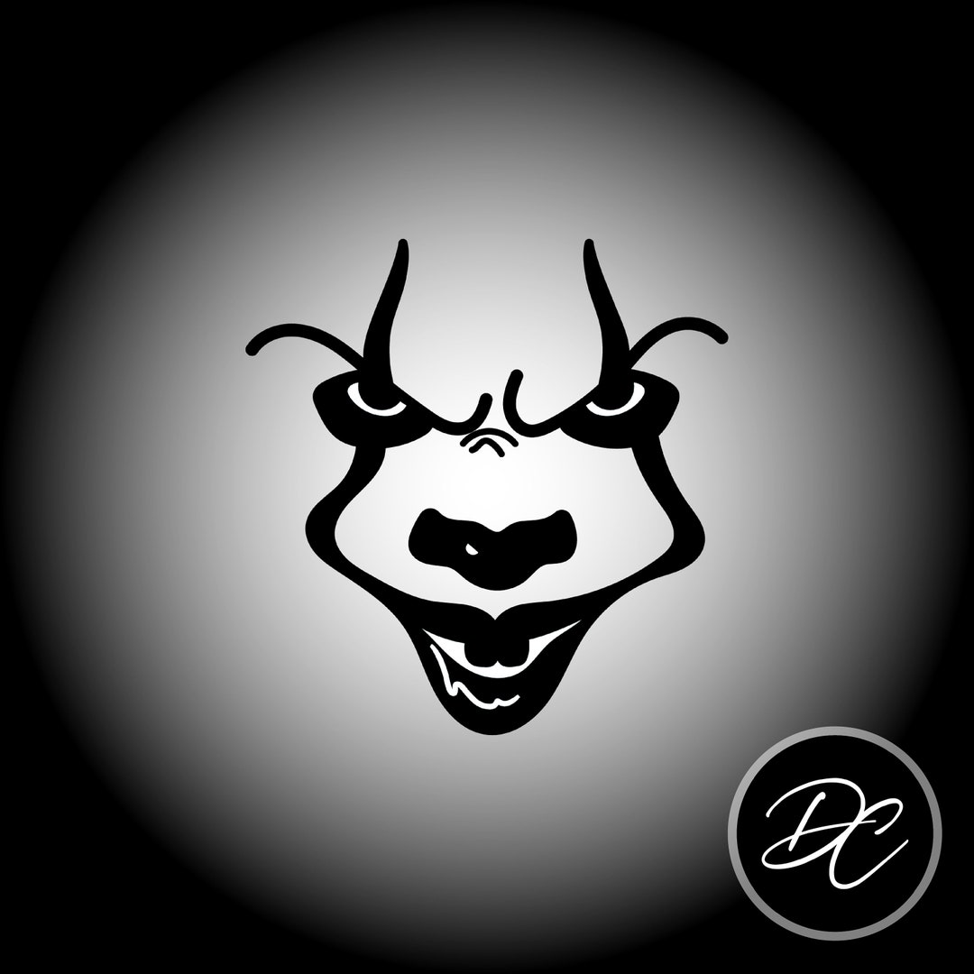 Pennywise Decal Horror/movie Car Window Decal Laptop Decal Vinyl Decal ...