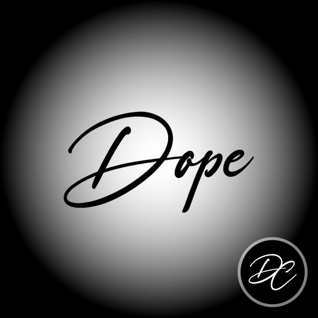 Dope Decal – JDM/KDM/EURO | Car Window Decal | Laptop Decal | Vinyl ...
