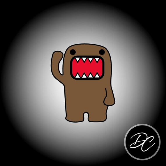Domo Bear Colour Decal JDM Car Window Decal Laptop Decal - Etsy