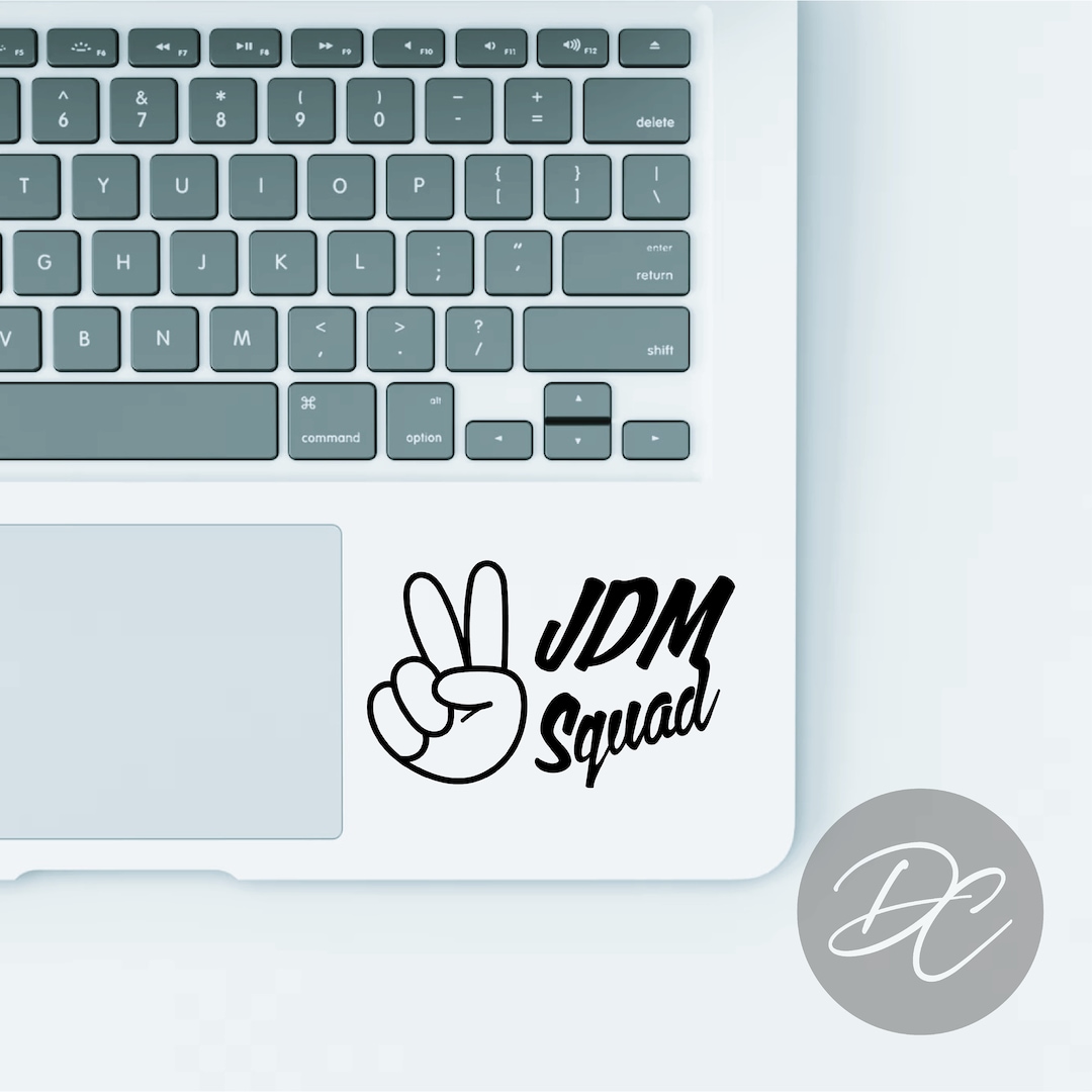 Calcomanía JDM Squad JDM / Calcomanía para ventana de - Etsy México