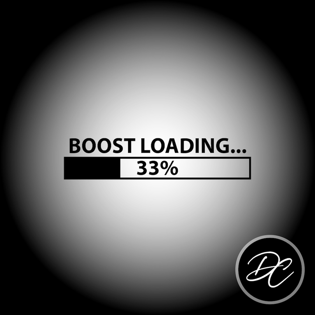 Boost Loading Decal – Turbo/jdm/kdm/euro | Car Window Decal | Laptop ...