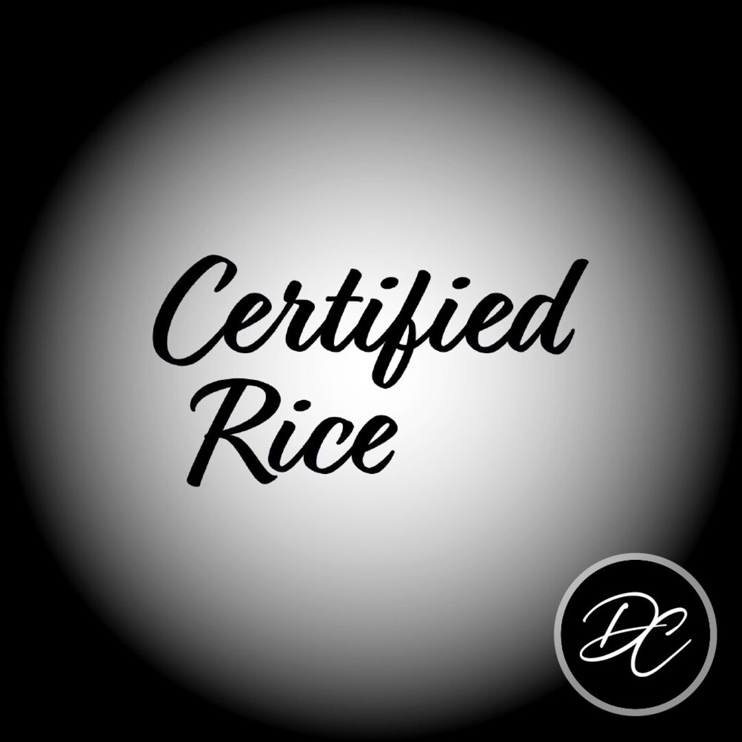 Certified Rice Decal – JDM | Car Window Decal | Laptop Decal | Vinyl ...