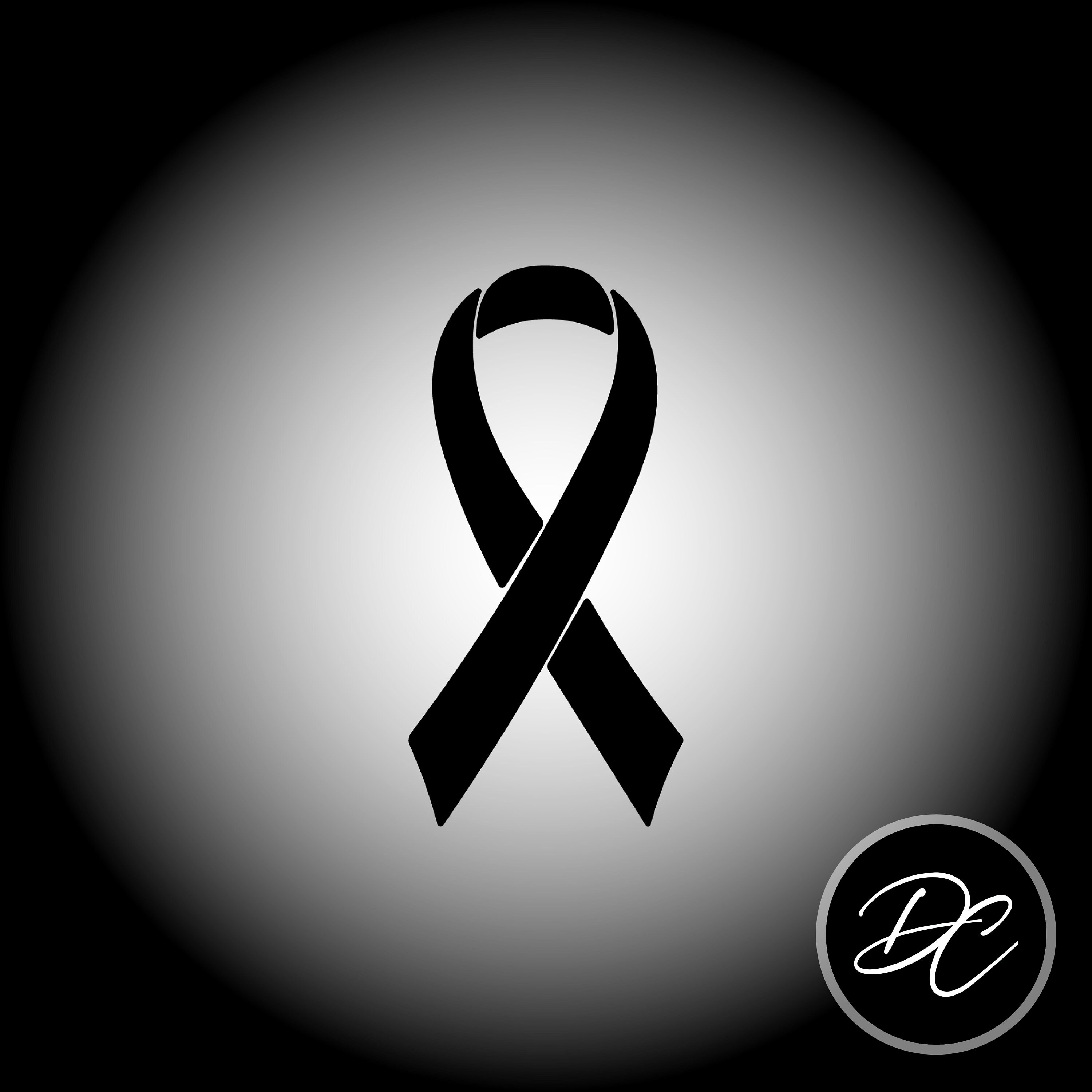 Cancer Ribbon Decal Symbol Car Window Decal Laptop Decal - Etsy