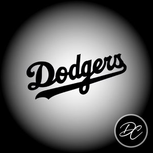 LA Dodgers Decal – Sports | Car Window Decal | Laptop Decal | Vinyl ...