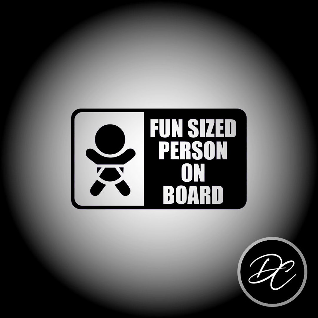 Fun Sized Person on Board Decal Pokémon/video Game/cards Car Window ...