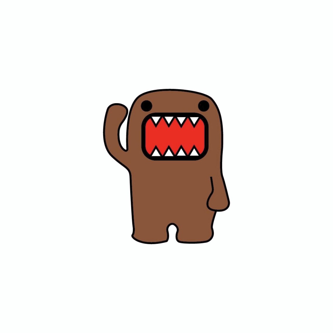 Domo Bear Decal – Custom Sticker | Die Cut | Laptop | Waterbottle ...