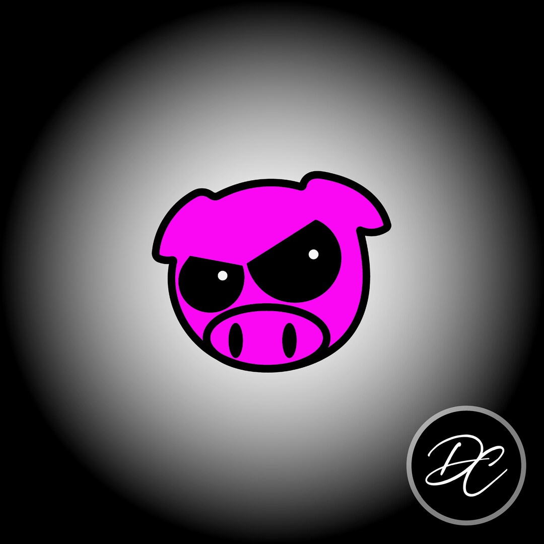 Rally Pig Colour Decal – JDM | Car Window Decal | Laptop Decal | Vinyl ...