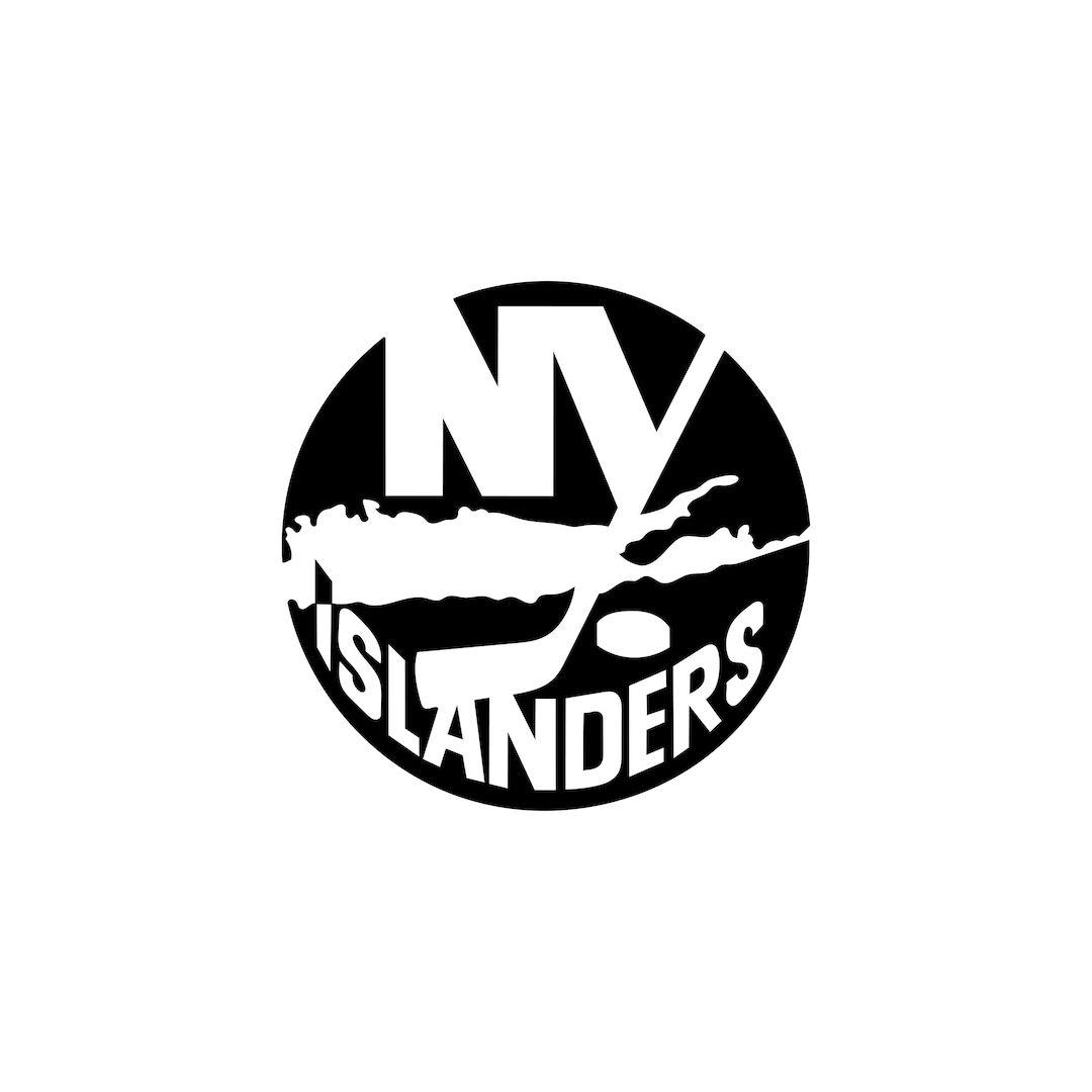 NY Islanders Decal – Hockey/sports | Car Window Decal | Laptop Decal ...
