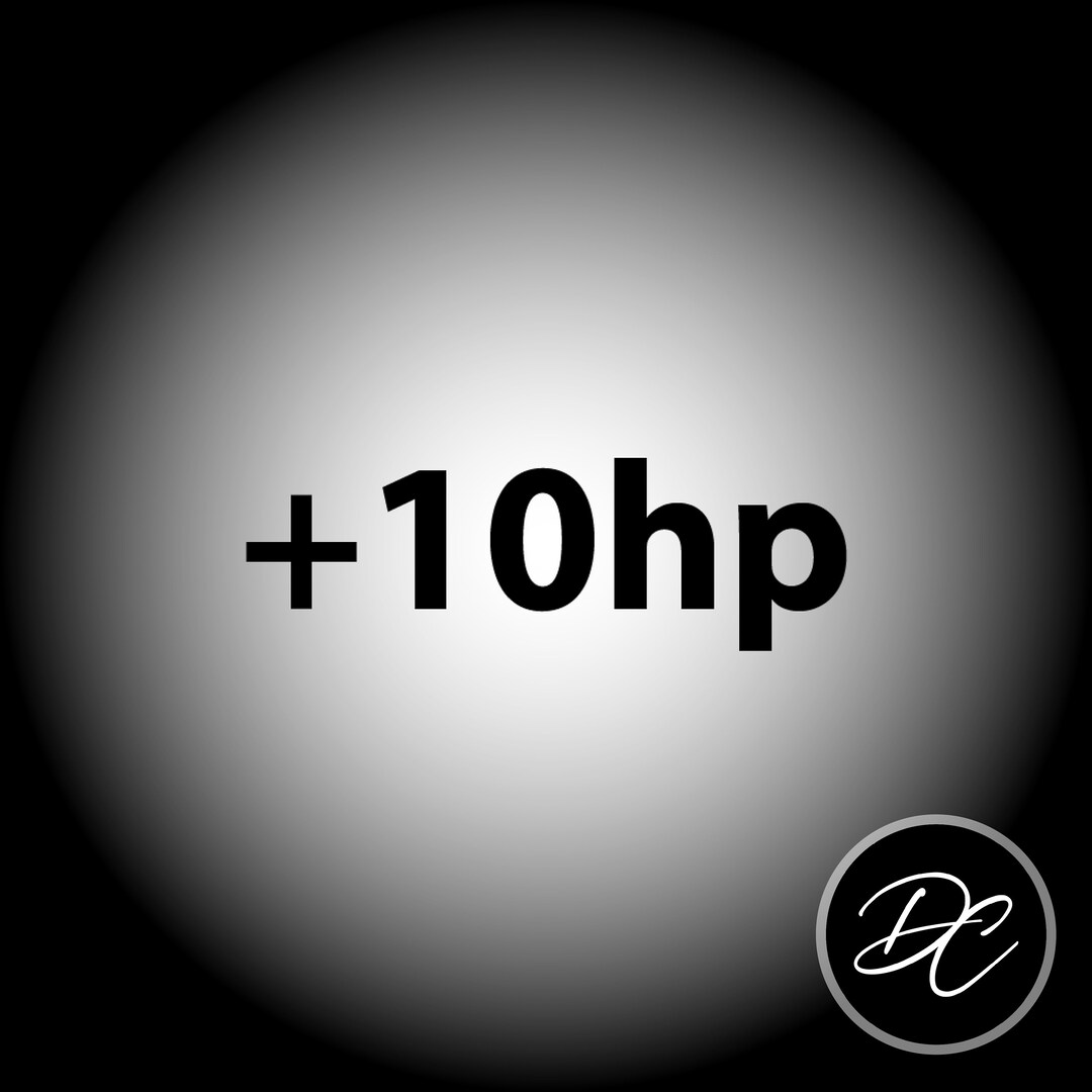 Plus 10hp – JDM/KDM/EURO | Car Window Decal | Laptop Decal | Vinyl ...