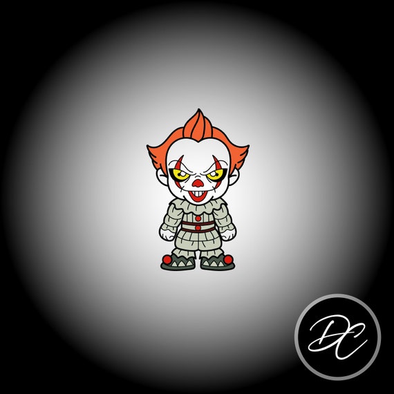 Pennywise Colour Decal Movie Car Window Decal Laptop - Etsy