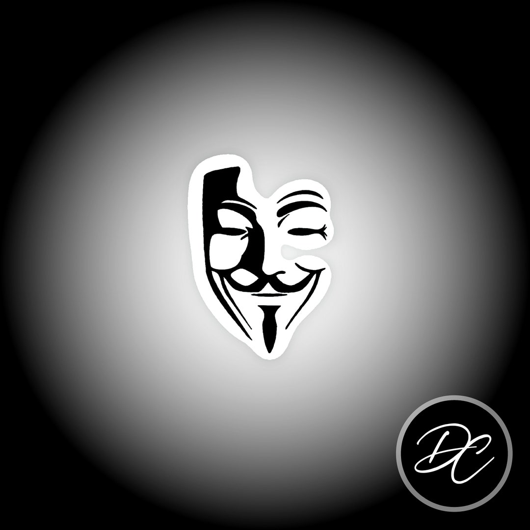 Vendetta Decal – Movie | Car Window Decal | Laptop Decal | Vinyl Decal ...