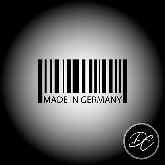 Made in Germany Decal EURO Car Window Decal Laptop Decal - Etsy