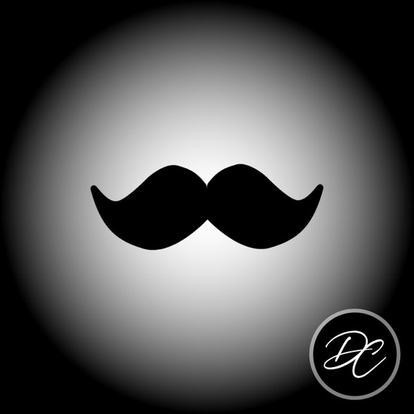 Moustache Decal - Etsy
