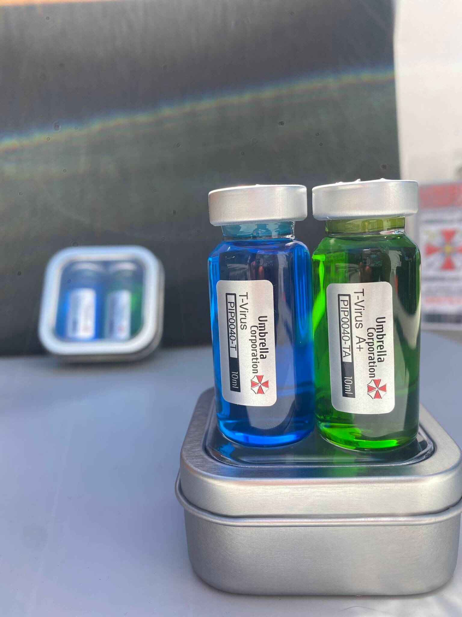 Resident Evil Inspired T-virus & Antidote Vial Set - Etsy