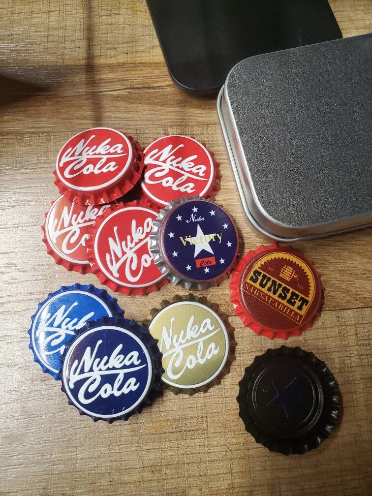 Fallout Inspired Cap-stash - Etsy