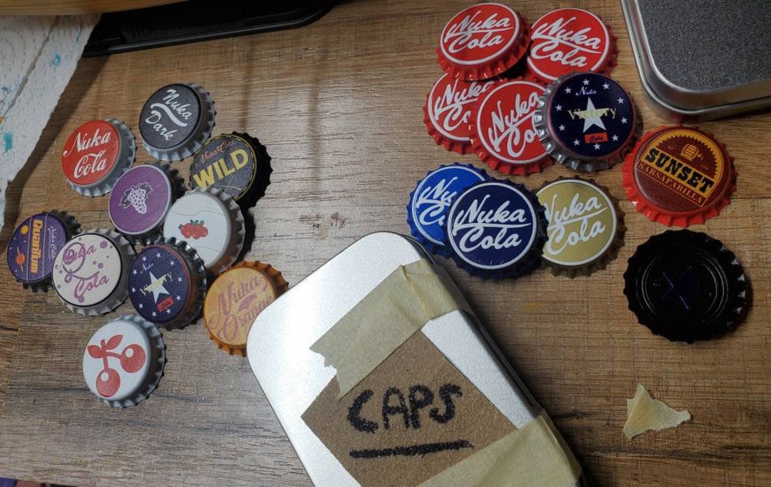 Fallout Inspired Cap-stash - Etsy