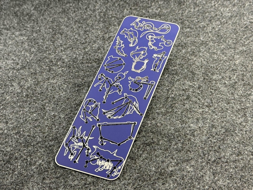Okami Celestial Brush Gods Constellations - Metal Bookmark - Etsy
