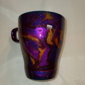 Resin Swirl Coffee Mug (8 Oz) - Etsy