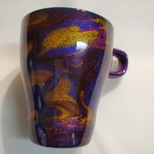 Resin Swirl Coffee Mug (8 Oz) - Etsy