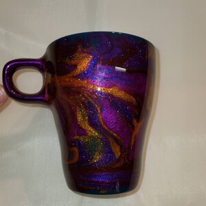 Resin Swirl Coffee Mug (8 Oz) - Etsy