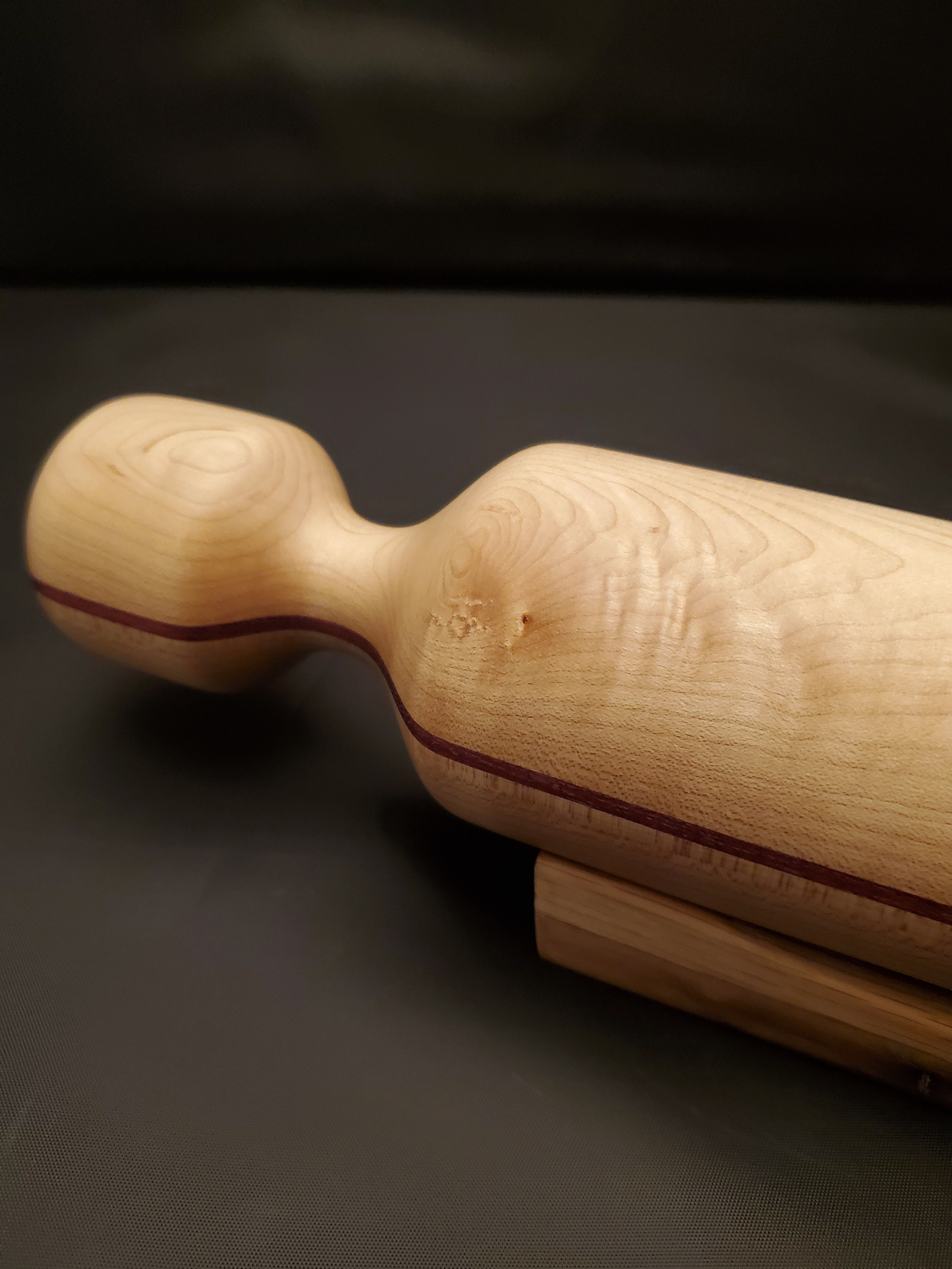 Laminated Solid Wood Rolling Pin - Etsy