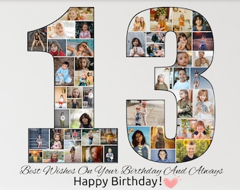 Photo Collage Gift - Etsy