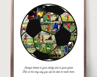 Custom Photo Soccer Ball Template - Etsy