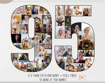 95th Birthday Template - Etsy