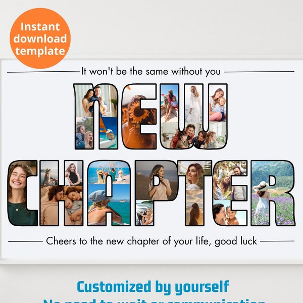 Goodbye Picture Collage - Etsy