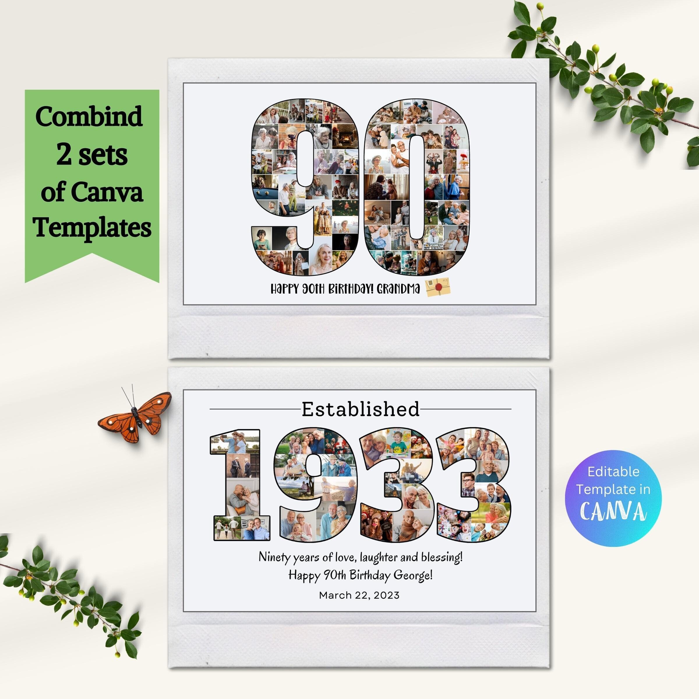 Frame Collage Template March