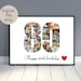 PRINTABLE Custom Any Number Photo Collage, Personalized Numbers Collage ...