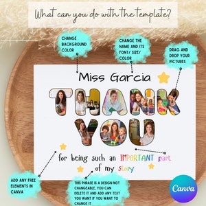 Personalized Thank You Card Template Thank You for Being PART OF My ...