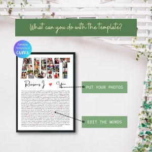 Custom Aunt Photo Collage Template Reasons I Love You Aunt Personalized ...