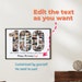 Custom 100th Photo Collage Template Personalized 100th Birthday Gift ...