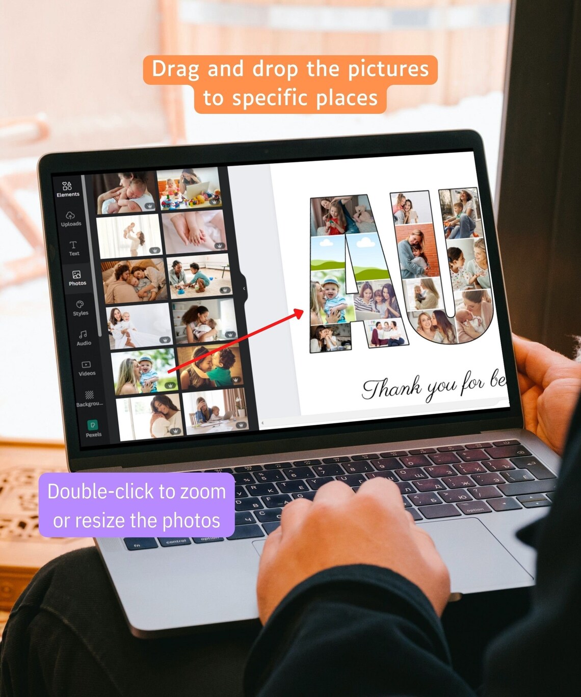 Custom Germany Map Photo Collage Template German Travel Map - Etsy